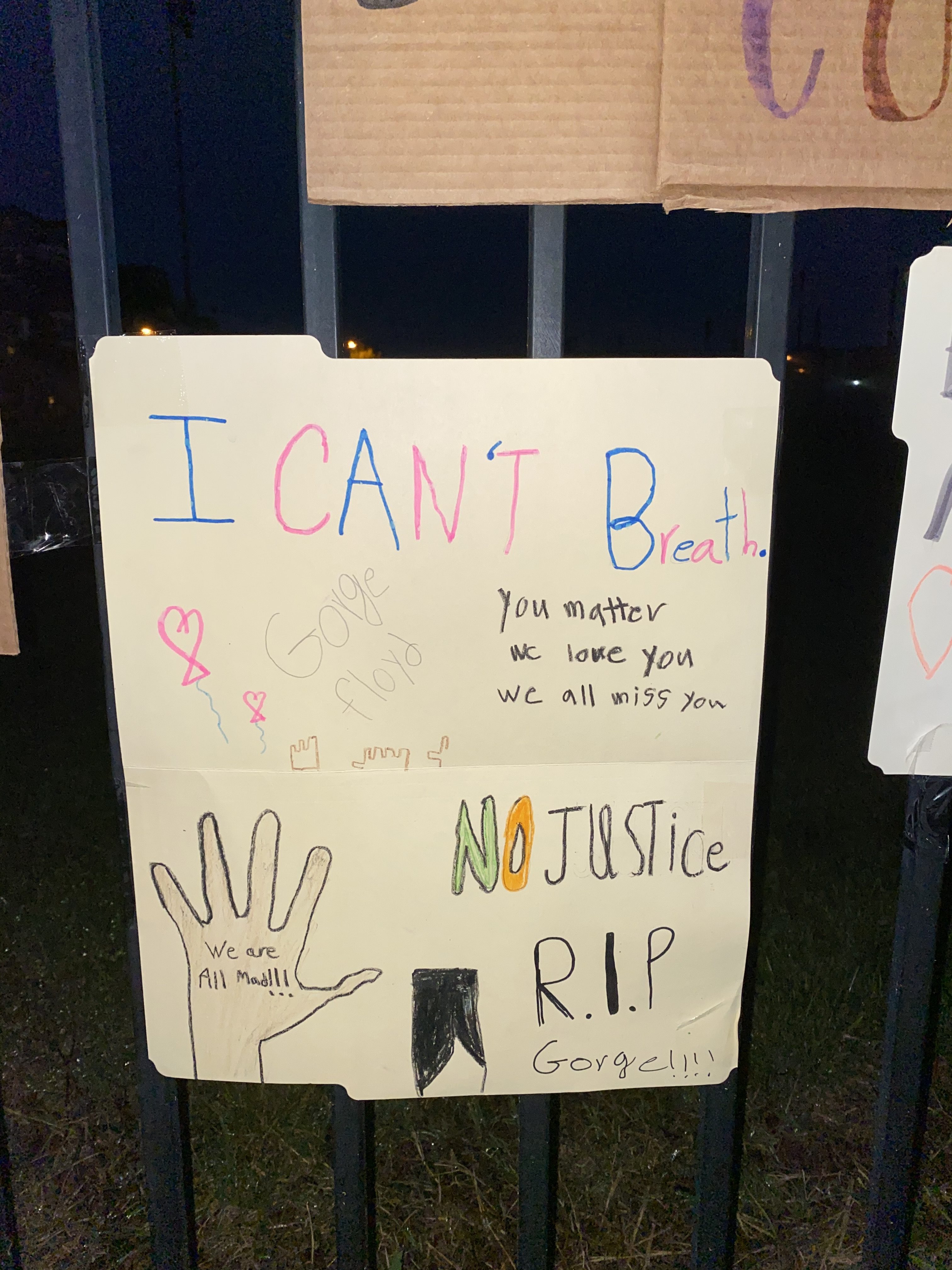 Community Poster Walls Urge Reflection and Change - Fullerton Observer