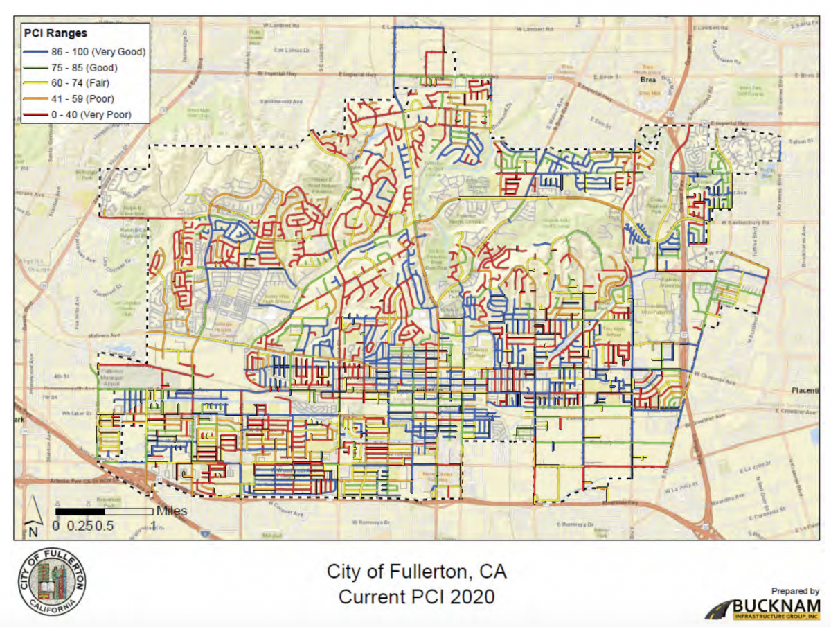 Fullerton’s Roads Rated ‘Fair’ - Fullerton Observer