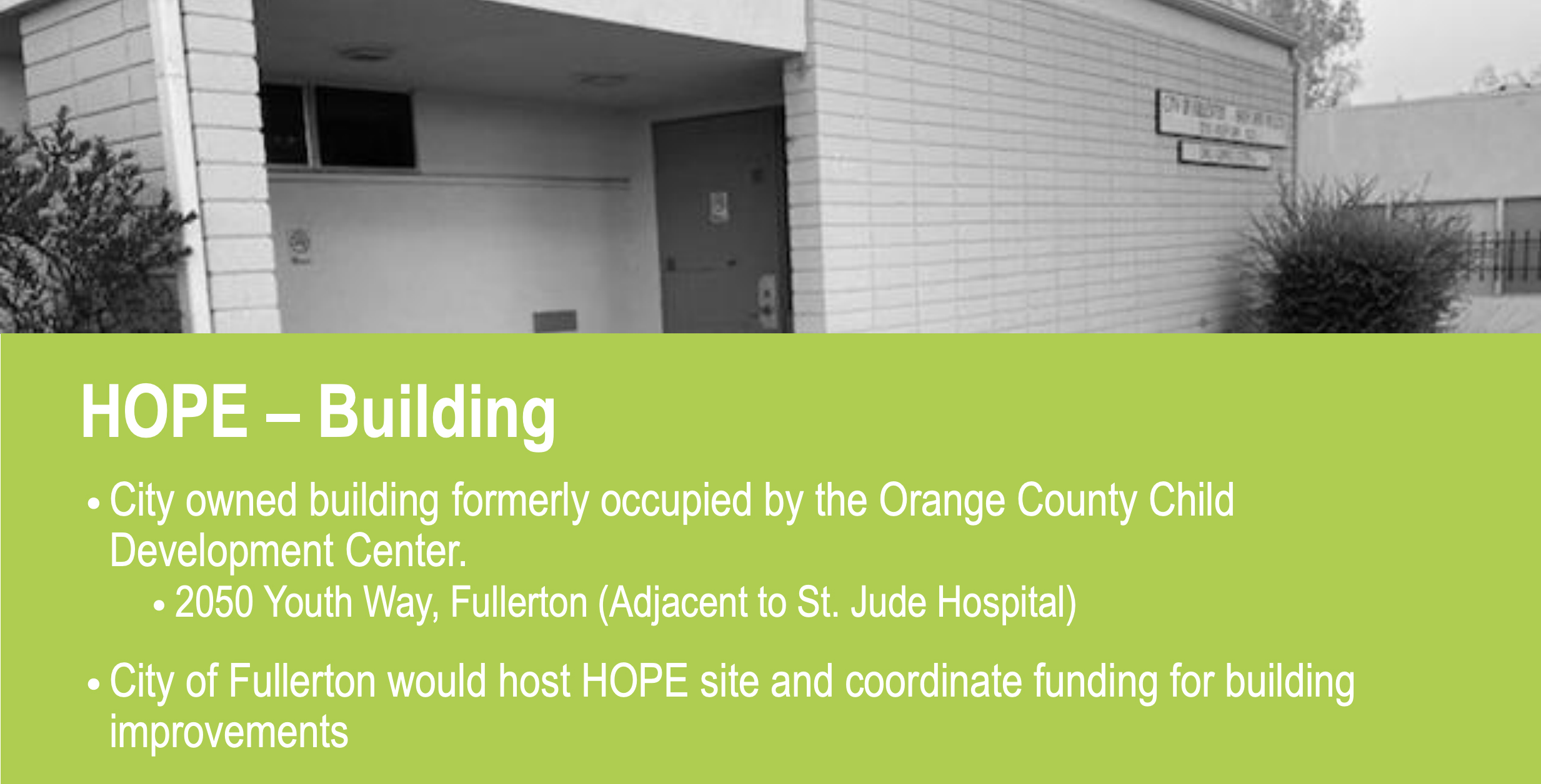 Project HOPE Envisions Collaborative Response to Homelessness ...