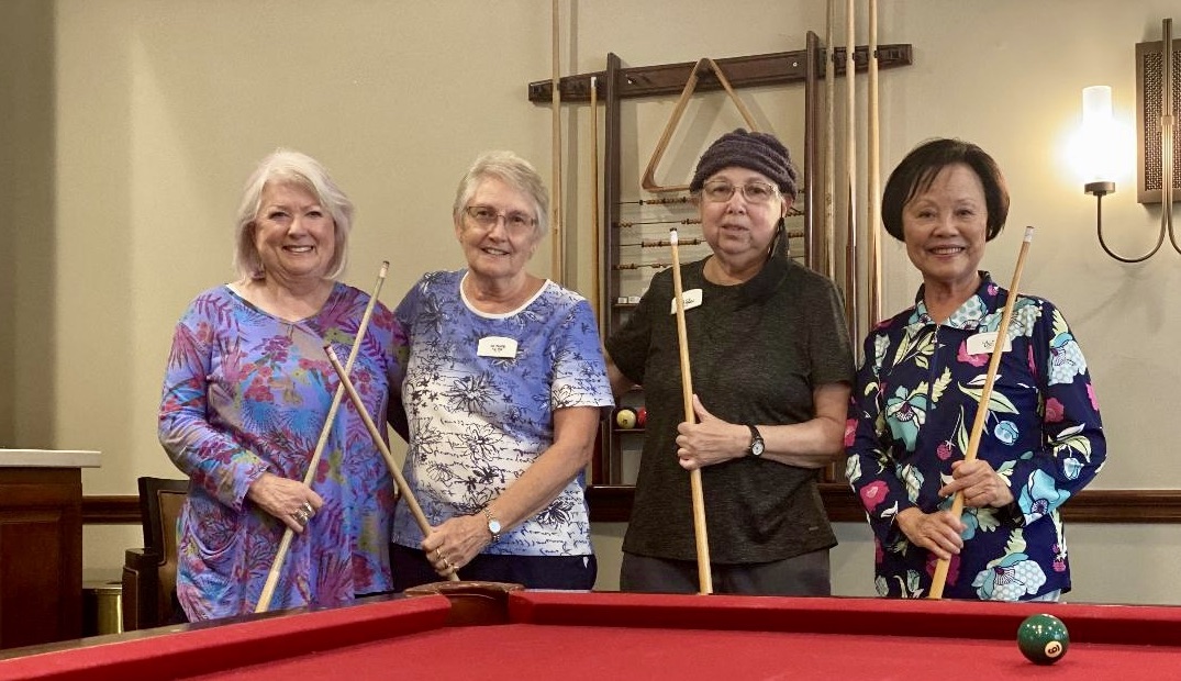 Lady Pool Sharks Rack ‘em up - Fullerton Observer