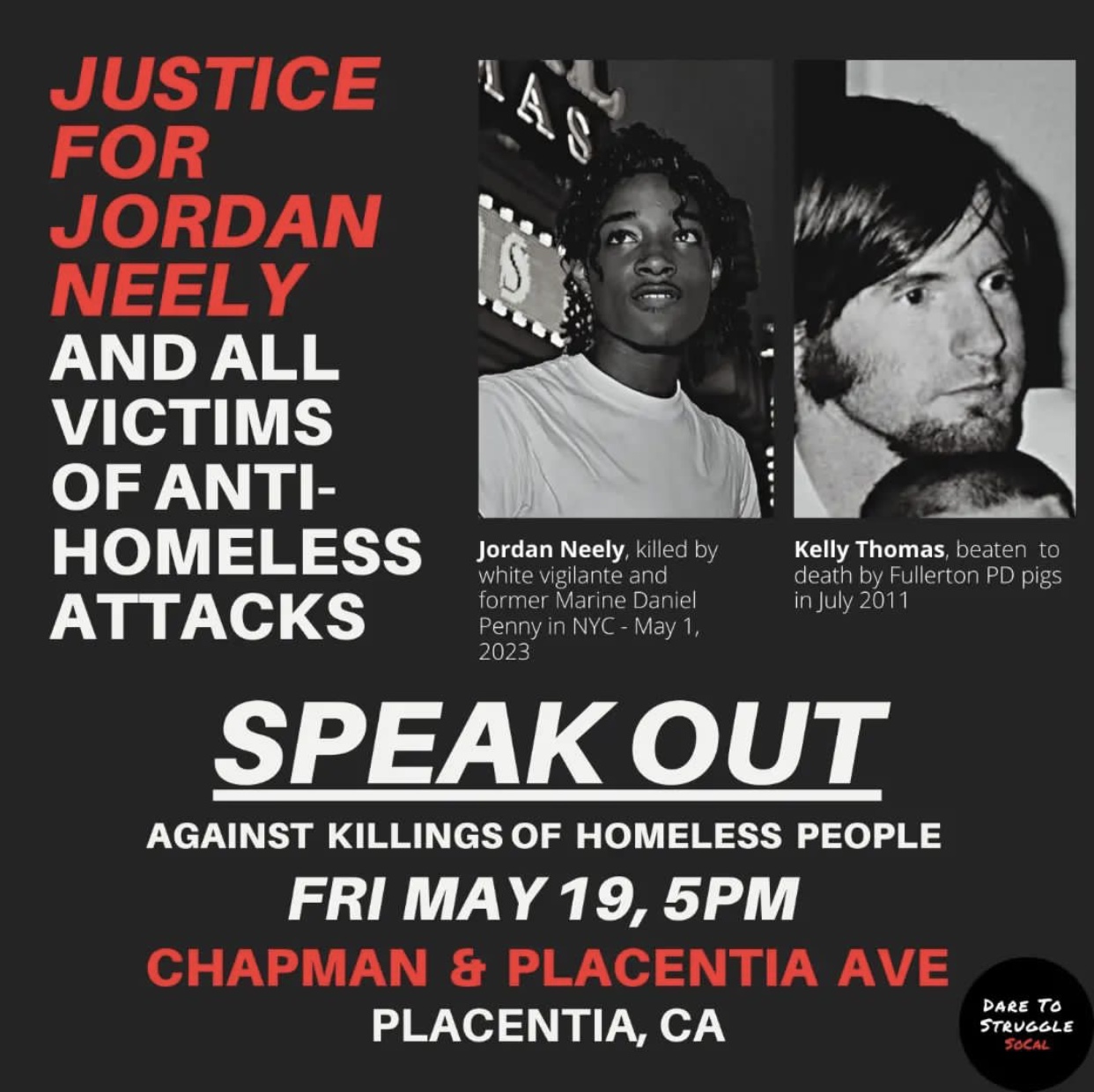 Justice for Jordan Neely: Speak Out Against Violence and Brutality ...