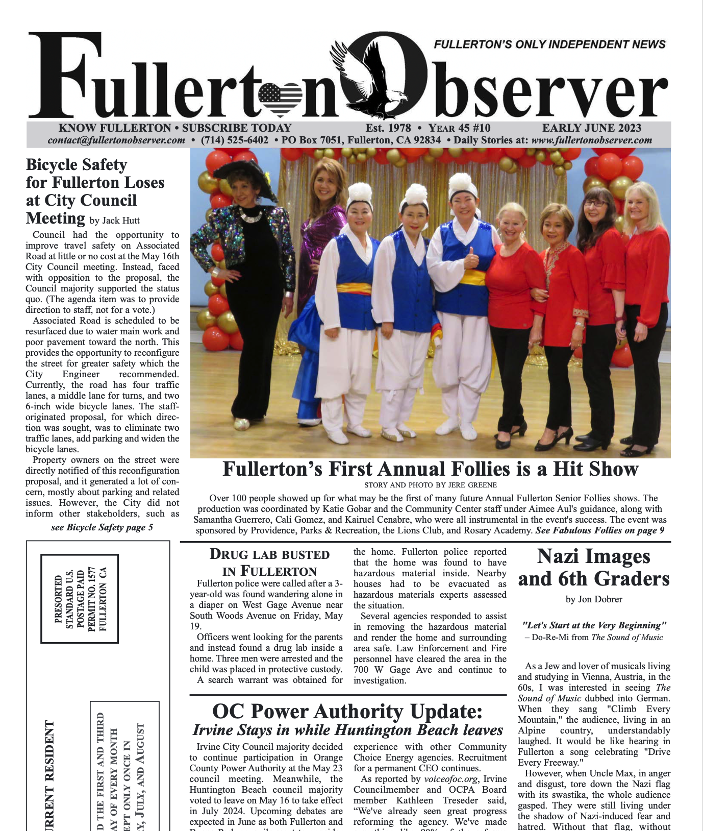 Read the Fullerton Observer Early June 2023 issue online - Fullerton ...