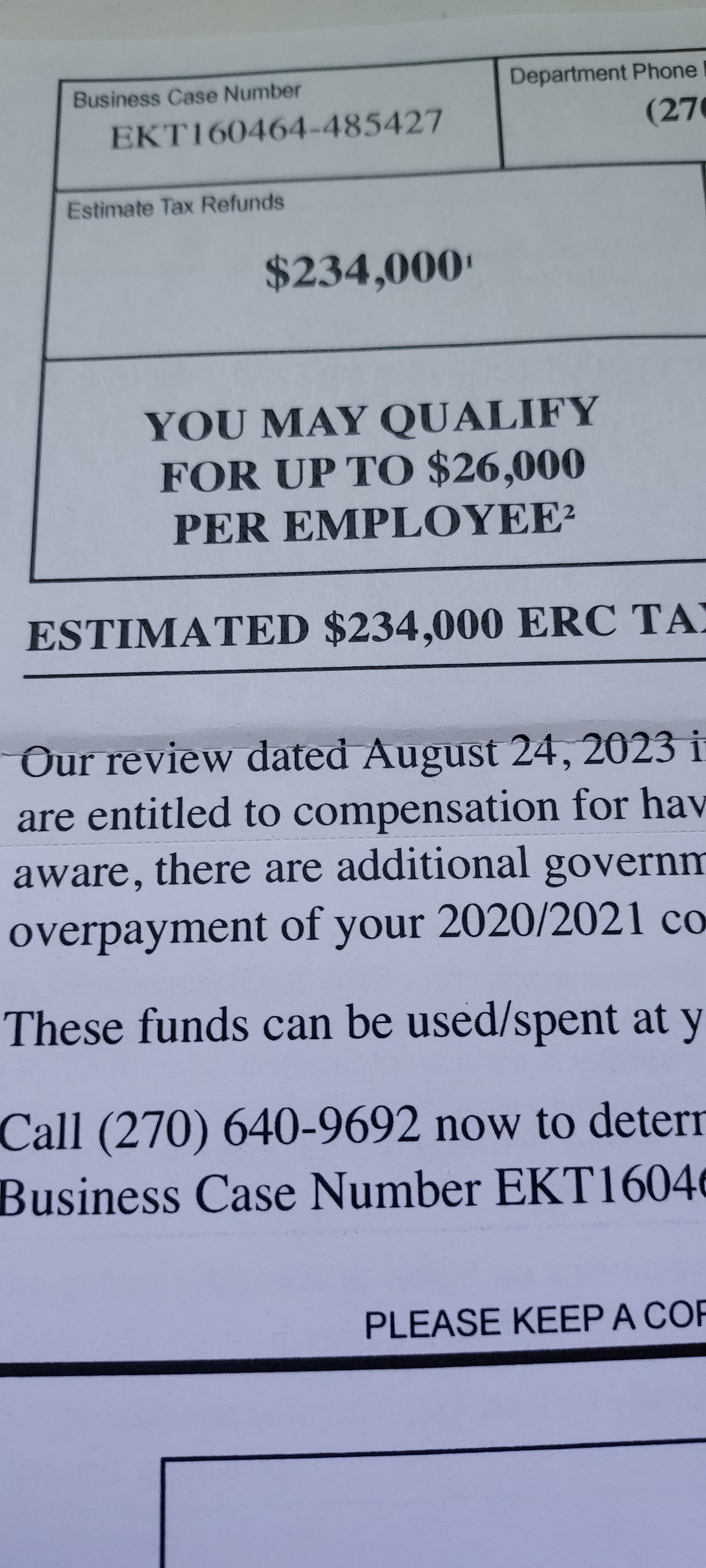 Beware of Employee Retention Credit scammers - Fullerton Observer