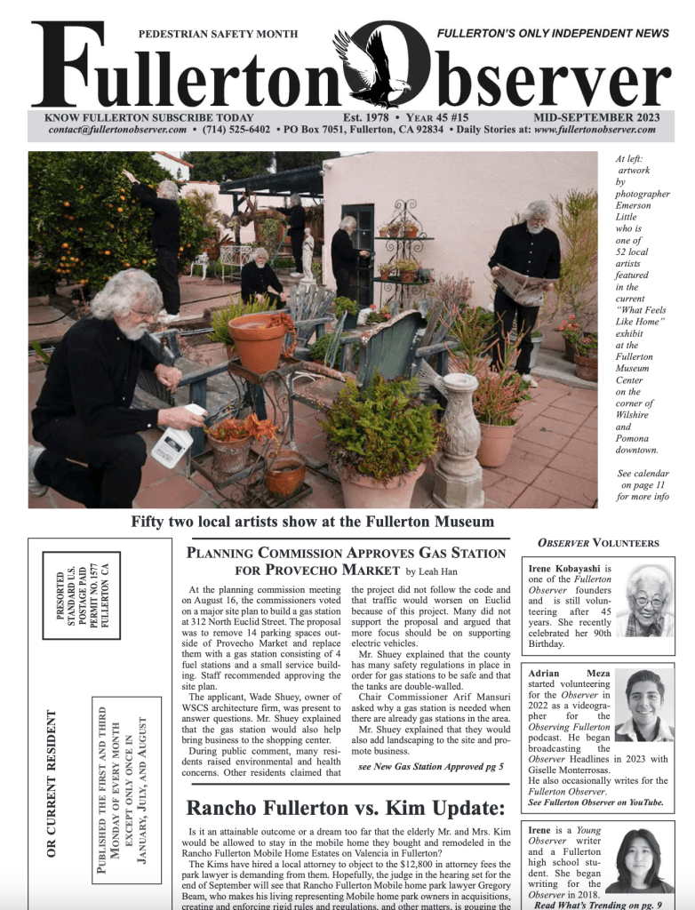 Read The Fullerton Observer Mid-September 2023 issue - Fullerton Observer