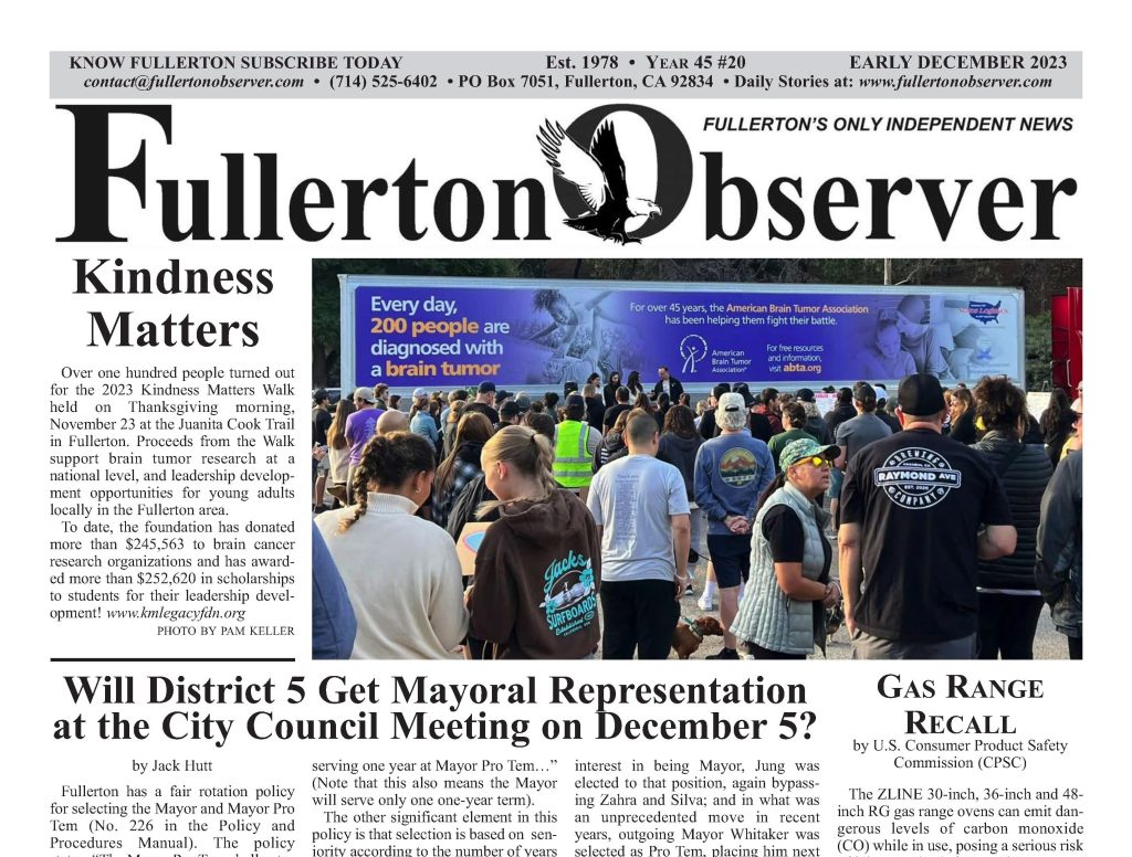 Current E-Edition - Fullerton Observer