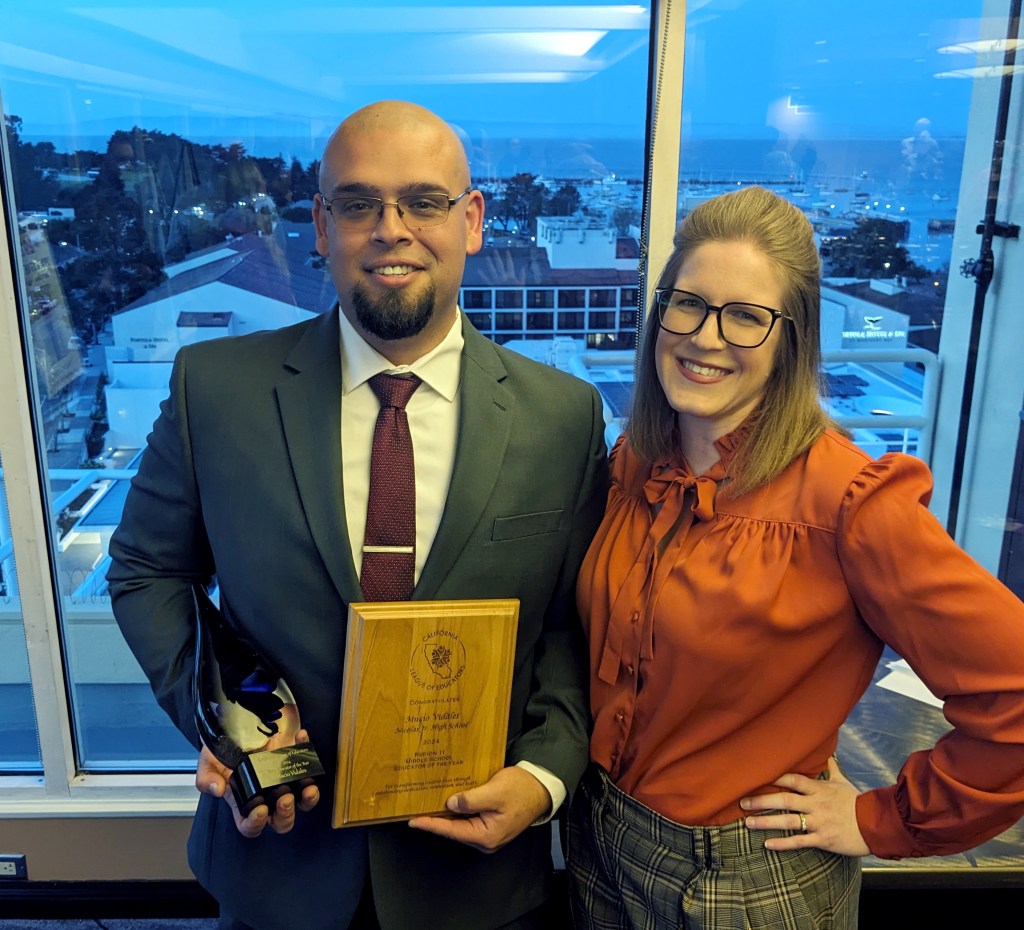 Nicolas Junior High School Teacher Awarded California League of ...