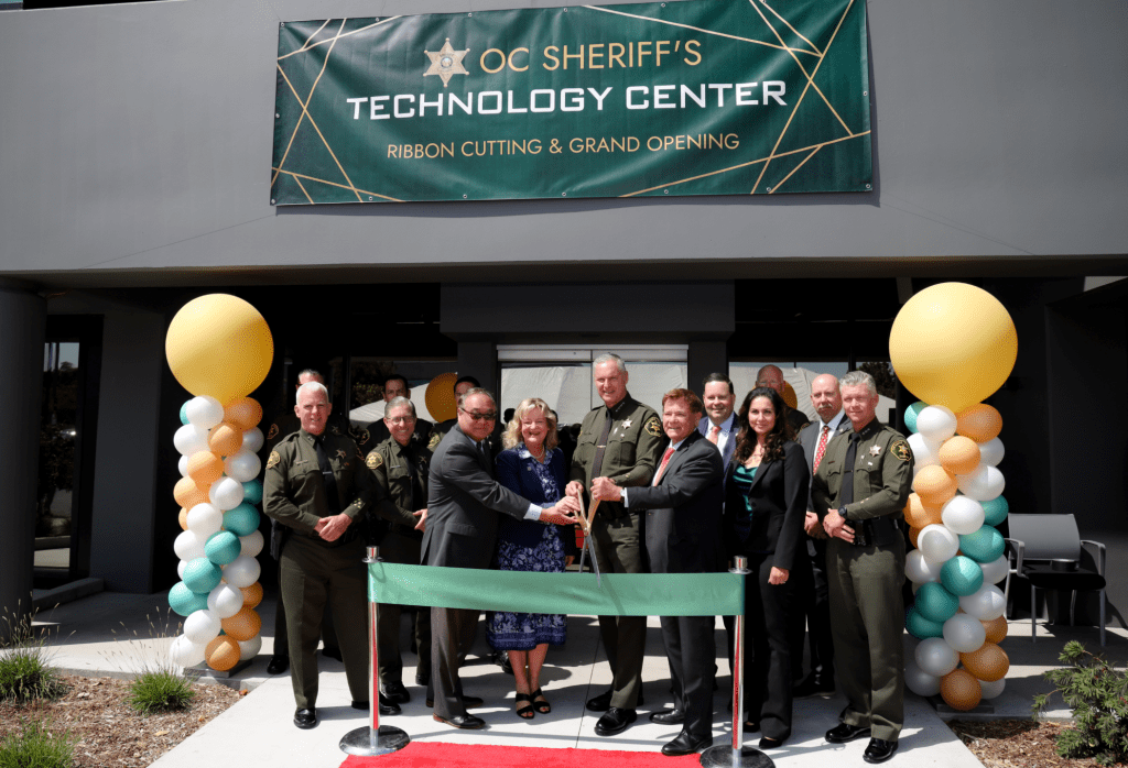 OC Sheriff’s Technology Center grand opening and ribbon cutting ...